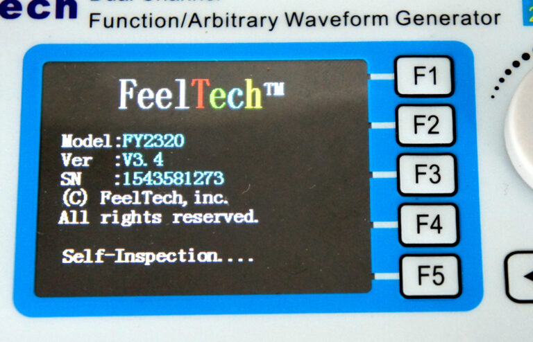Controlling a FeelTech function generator with a computer: issues and ...