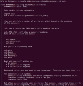 Scripting for Kicad Schematics in Python – Inductive-Kickback.com
